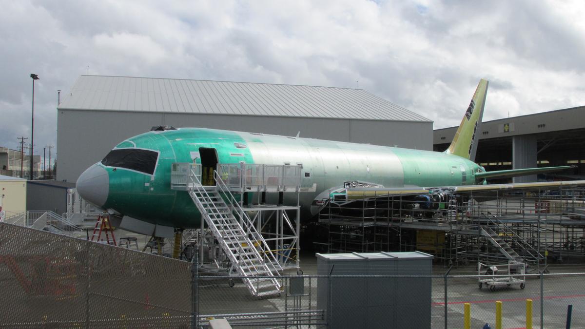 Boeing completing KC-46 tankers outdoors in push to meet Air Force ...