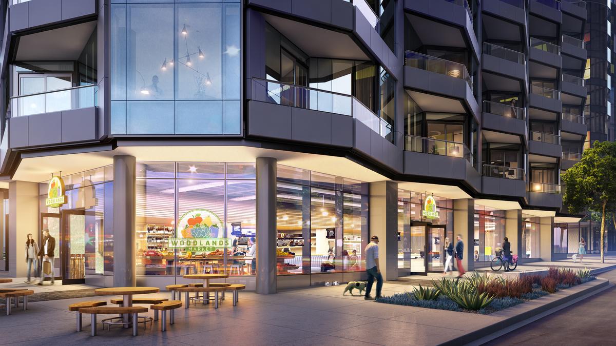 Luxury condo complex Lumina lands high-end Marin-based grocer Woodlands ...