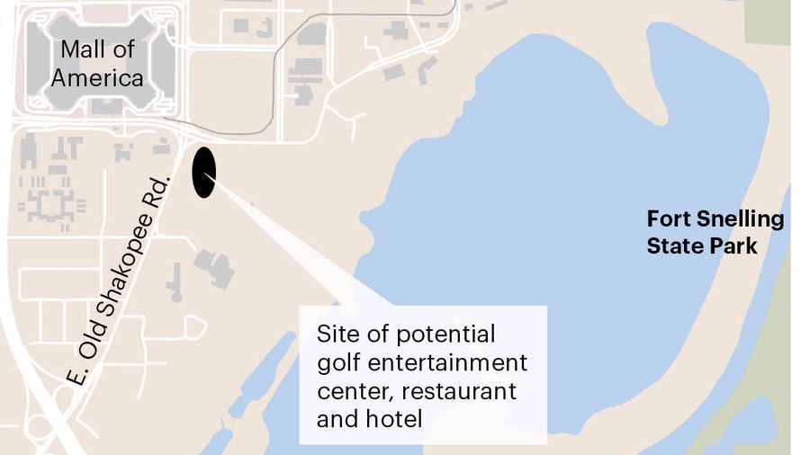 Golf entertainment center planned near Mall of America - Minneapolis ...