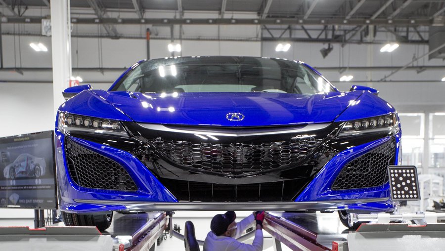 Acura NSX most expensive car in U.S. built in Ohio - Columbus Business ...