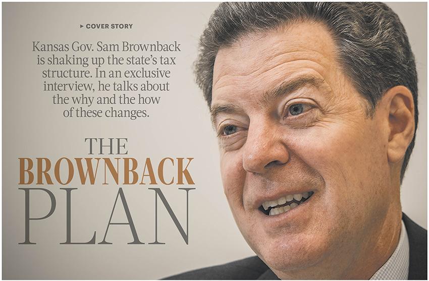 Kansas Gov. Brownback discusses tax, incentive policies - Kansas City ...