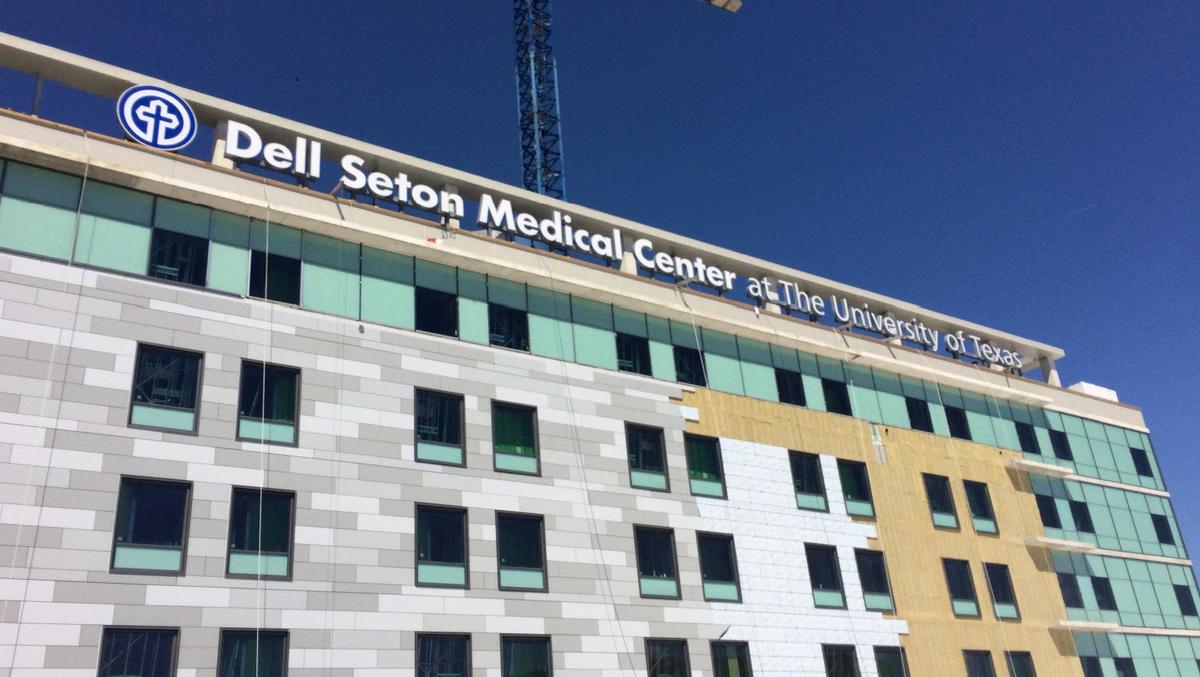 Dell Seton Medical Center christened with signage - Austin Business Journal