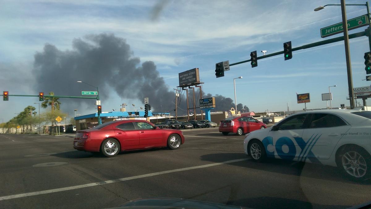 Fire at Arizona Pacific Pulp and Paper under investigation - Phoenix ...