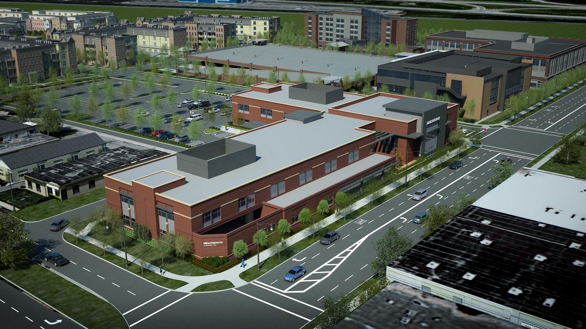 HealthSouth rehab hospital planned for Grandview Yard still has no ...
