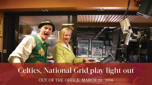 See who's playing lights out at Boston's T.D. Garden: Out of the Office ...