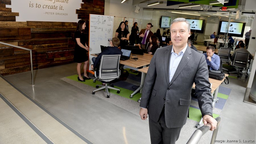 Booz Allen's commercial business is growing at a tremendous pace ...