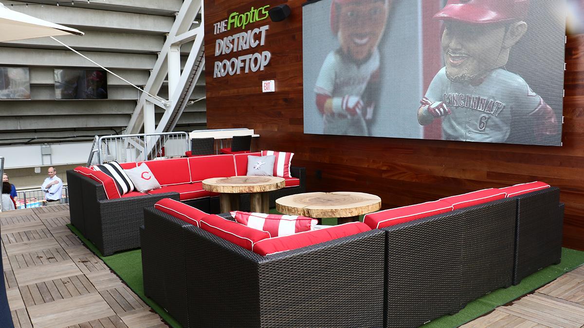 Rooftop bar gives Reds fans a new view of the action - Cincinnati ...