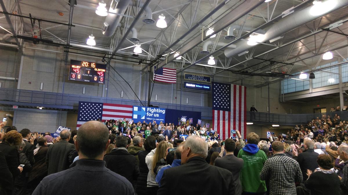 Hillary Clinton hits water infrastructure, manufacturing jobs in Cohoes ...