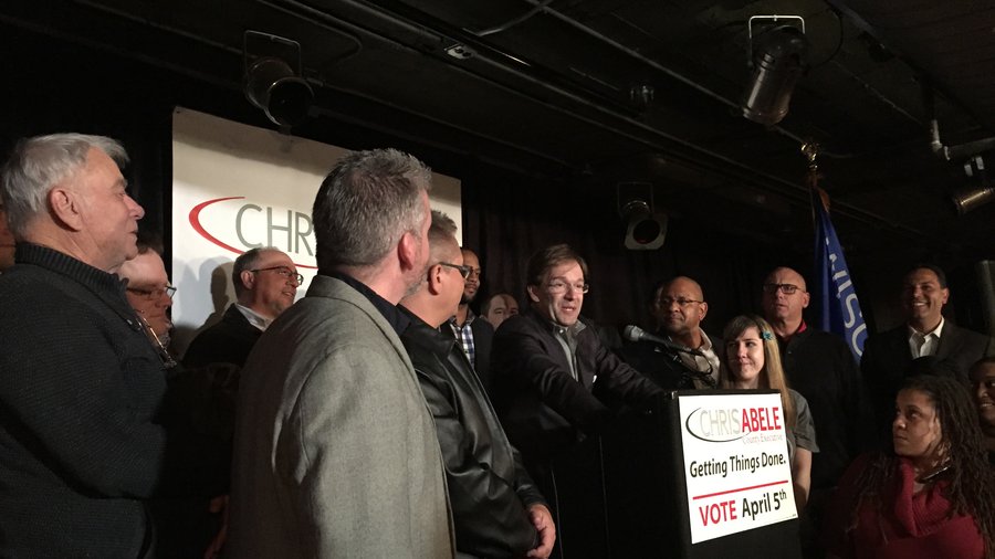 Abele holds off Larson, re-elected as Milwaukee County exec - Milwaukee ...