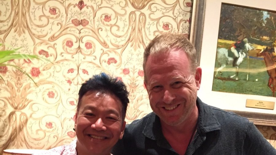 Andy Ricker with Chef McDang