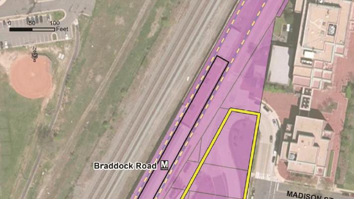 At Braddock Road Metro, transit agency plots a major development ...