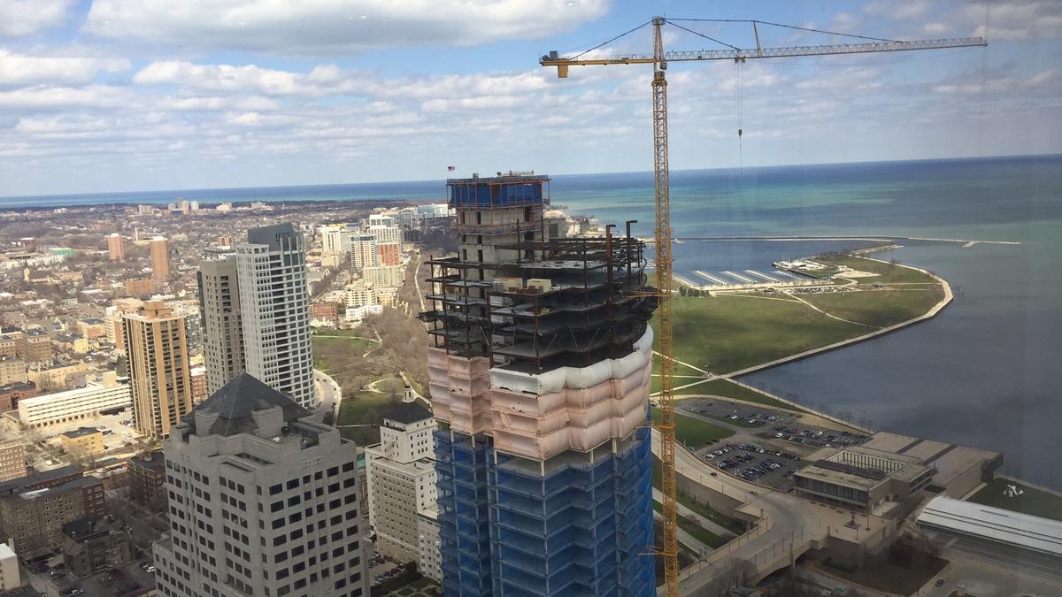 An aerial view of downtown Milwaukee's changing skyline: Slideshow ...