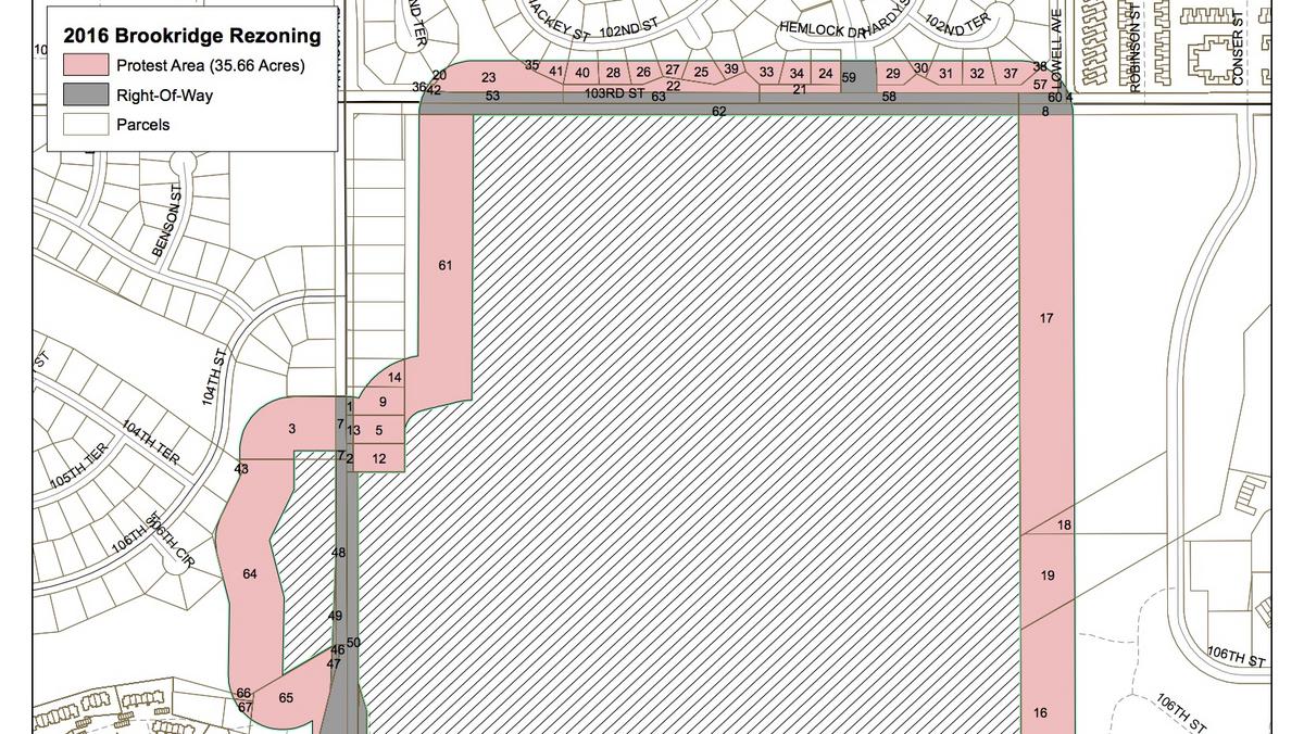 New Brookridge plan hopes to take a slice out of protest area - Kansas ...