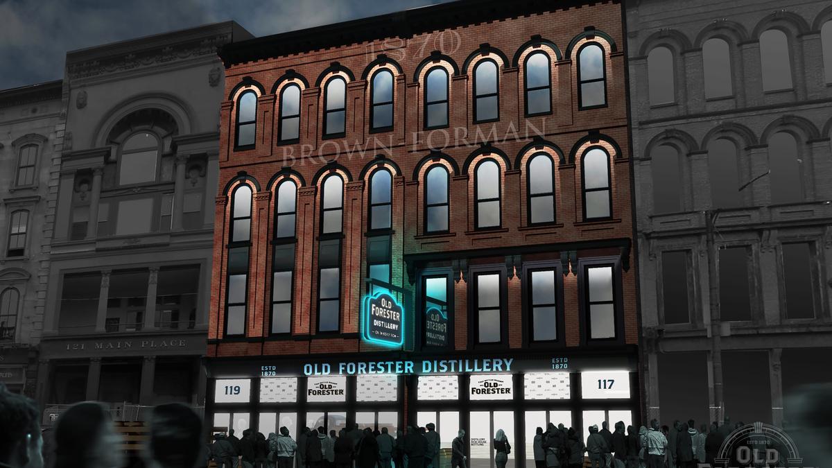 Old Forester sets opening date for Whiskey Row distillery in Louisville ...