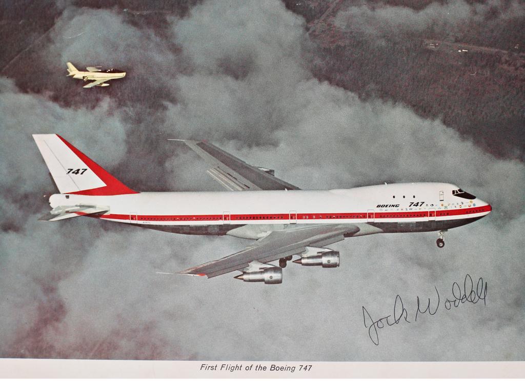 First Boeing 747