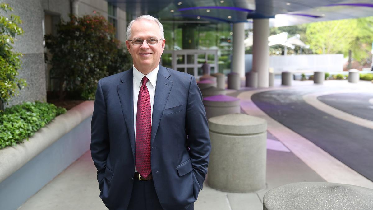 Retiring Carolinas HealthCare chief Michael Tarwater looks into the ...