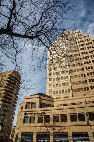 Premier Health’s downtown building