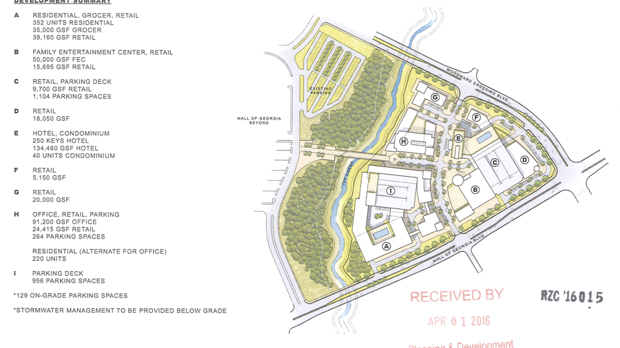 Huge mixed-use project proposed by Mall of Georgia (SLIDESHOW ...