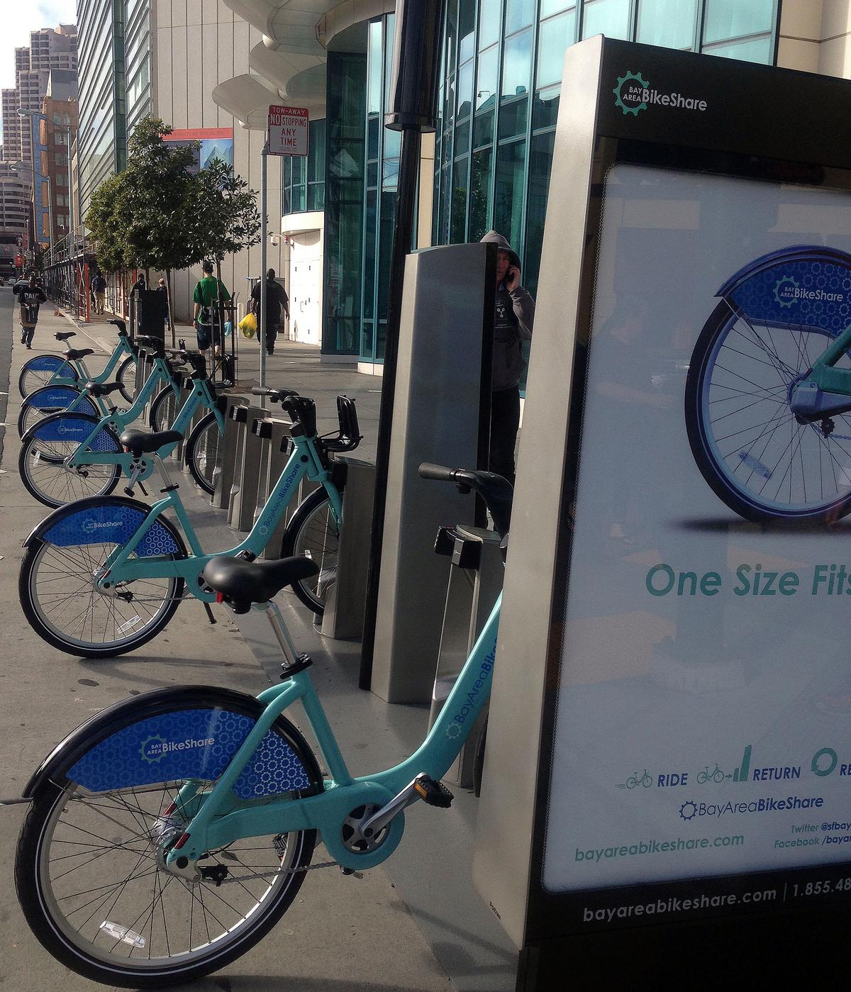 Bike share service rolls into the Bay Area today - San Francisco ...
