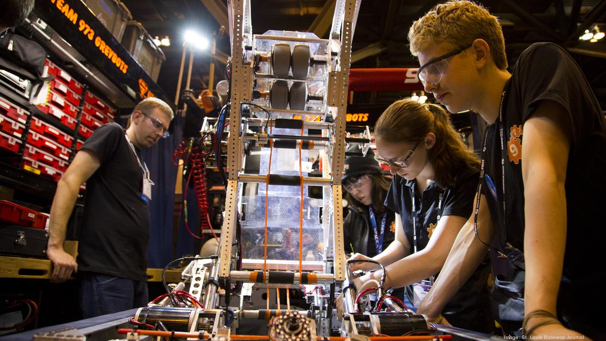First Robotics championship draws 40,000 spectators - St. Louis ...