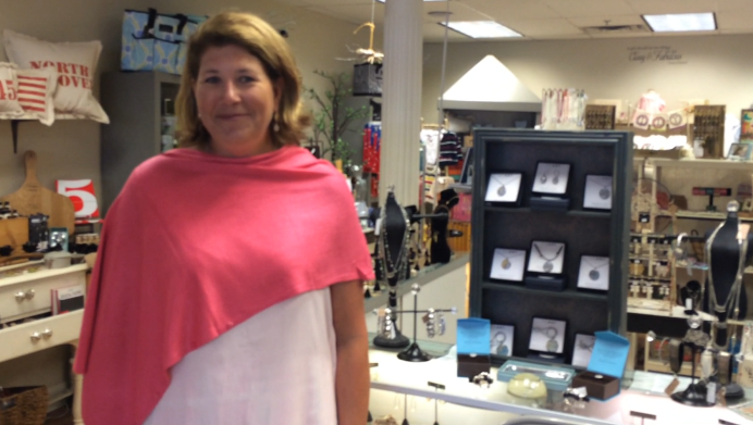 Kellee Tadelle ,owner of Rose & Dove Speciality Gift Shop, shares about ...