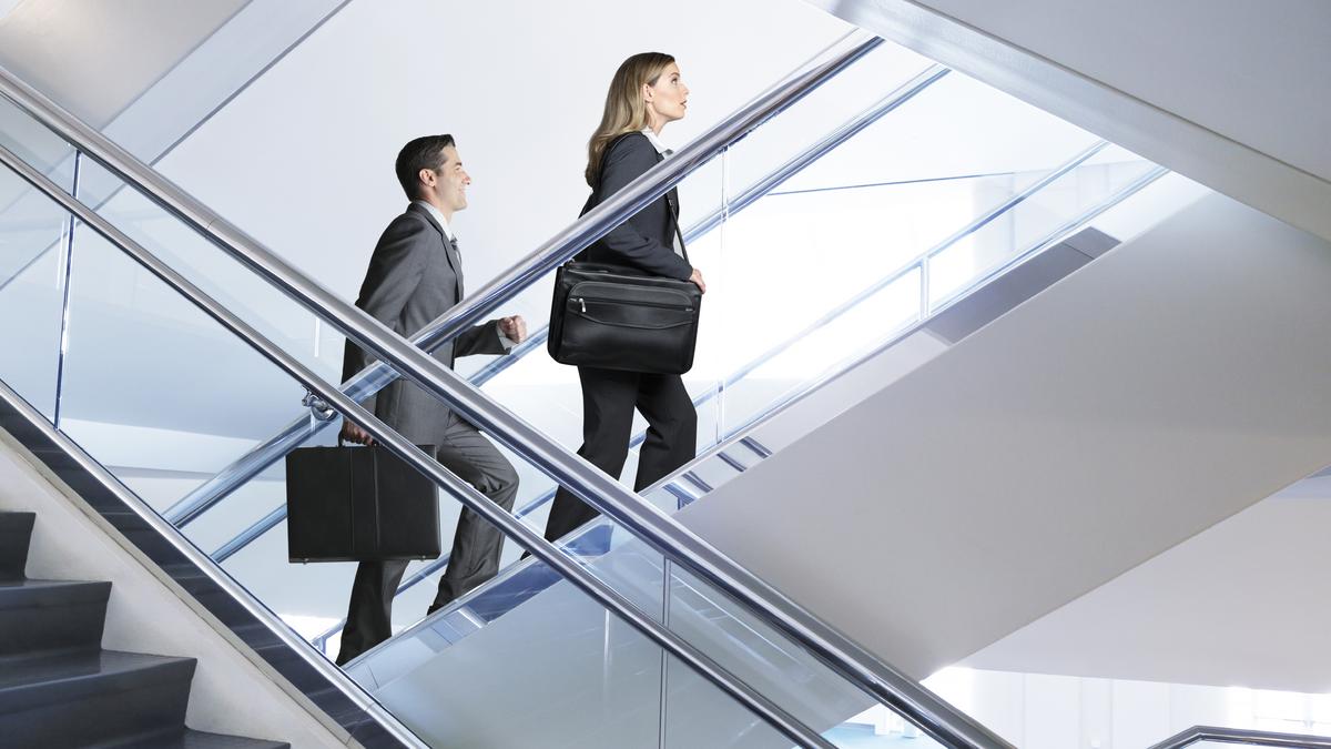 How to climb the corporate ladder by using positive thinking - The ...