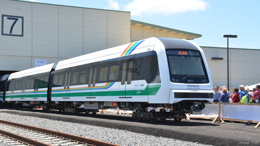 Honolulu Authority for Rapid Transportation unveils city's first rail ...