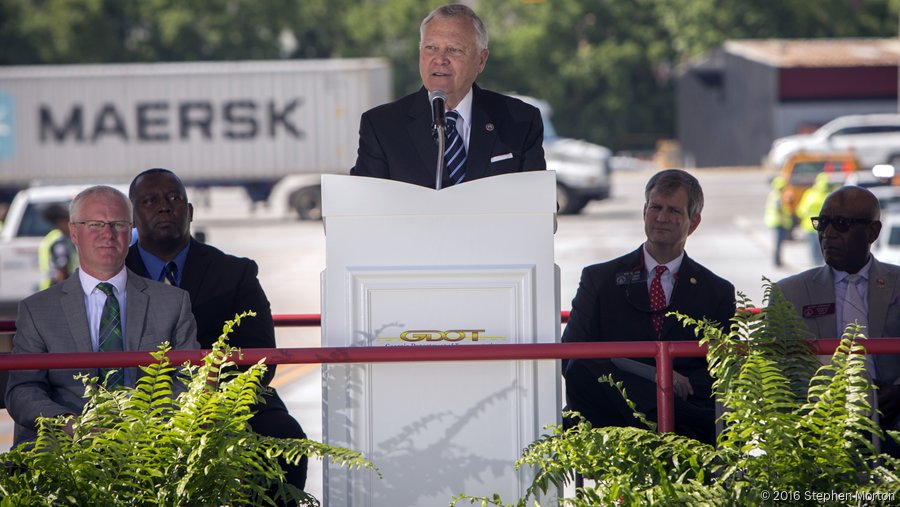 Gov. Deal opens Jimmy DeLoach Connector to Savannah port - Atlanta ...