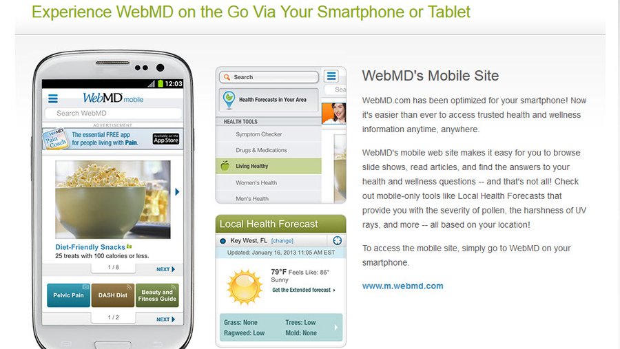 WebMD launches updated version of flagship app - New York Business Journal