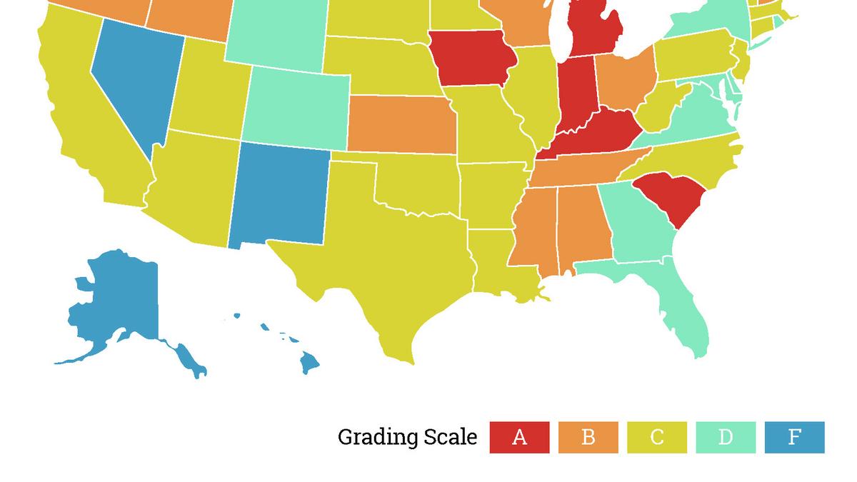AZ, Phoenix top of charts, bottom of grades, depending on who's scoring ...
