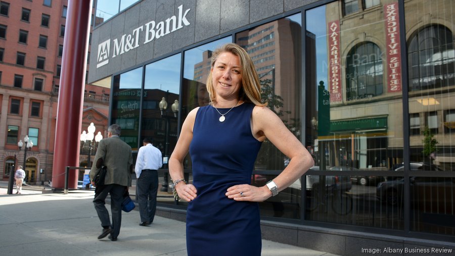 M&T Bank regional president Sarah Halliday says fill-in position was ...