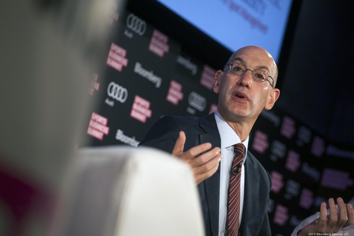 Adam Silver talks NBA branding, financial strategy at Bloomberg Summit ...